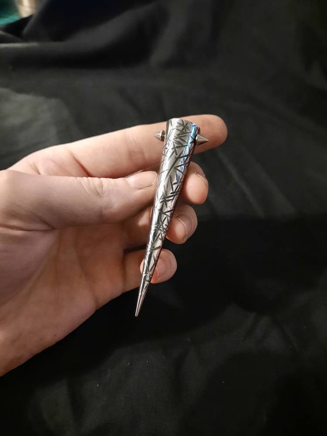 Wide Crystal Spikes Unique hair jewelry for witches | Etsy