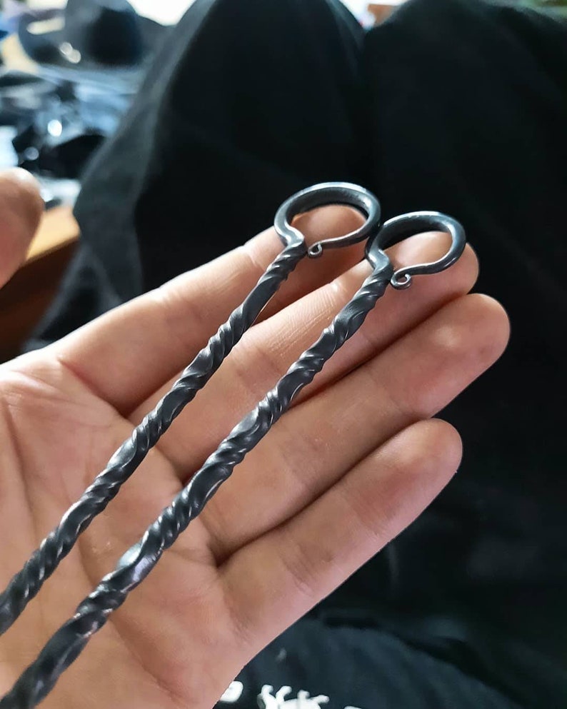 Steel Hair Stick single Hair Stick for Locs Long Hair | Etsy