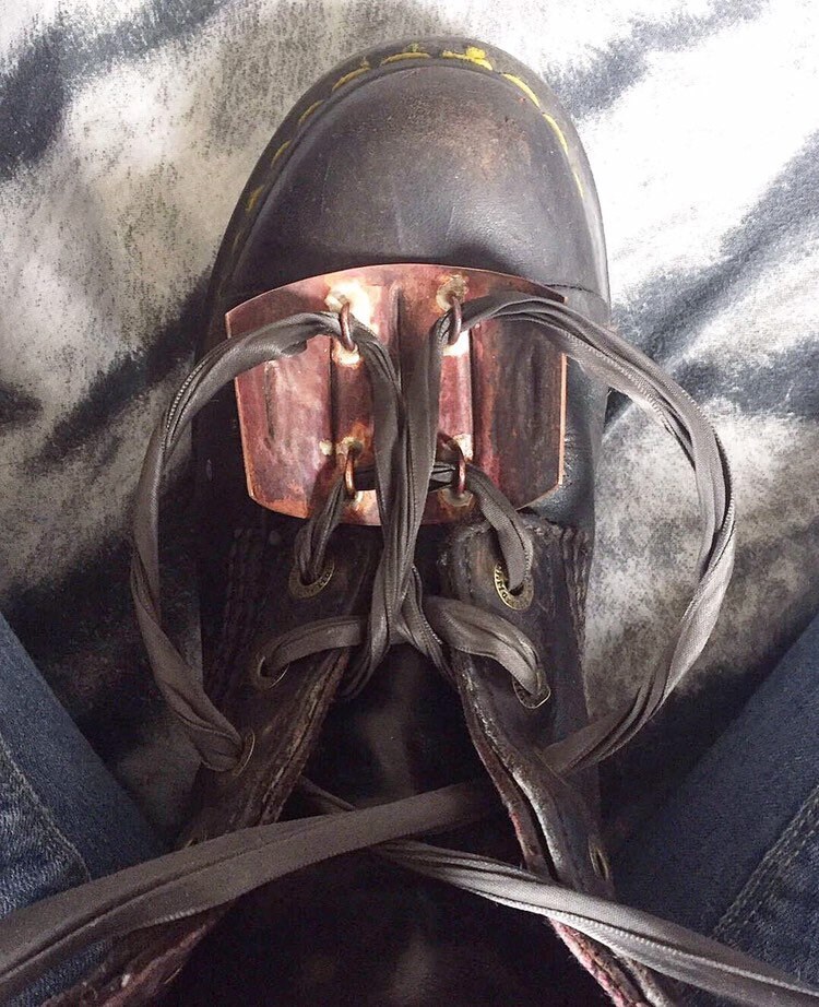 Lace on Boot Plates. Copper Brass Bronze Stainless. Boot or - Etsy Ireland