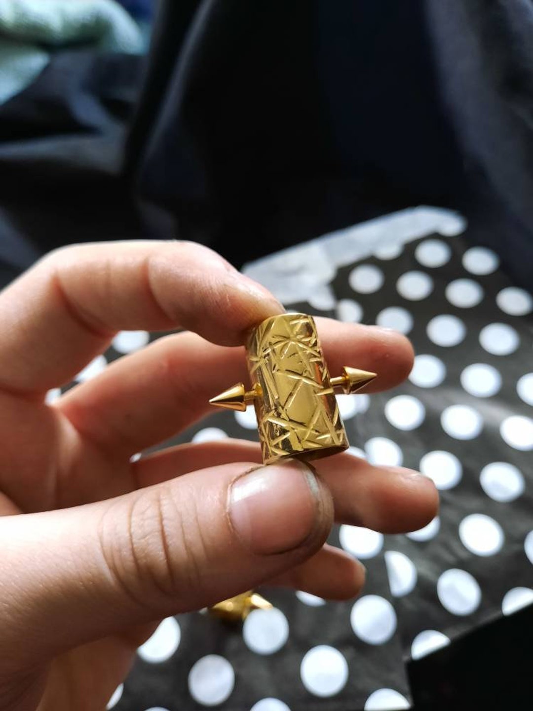 Single Smaller Brass Braid Cuff! Cuffs for Braided Hair/dreadlocks ...