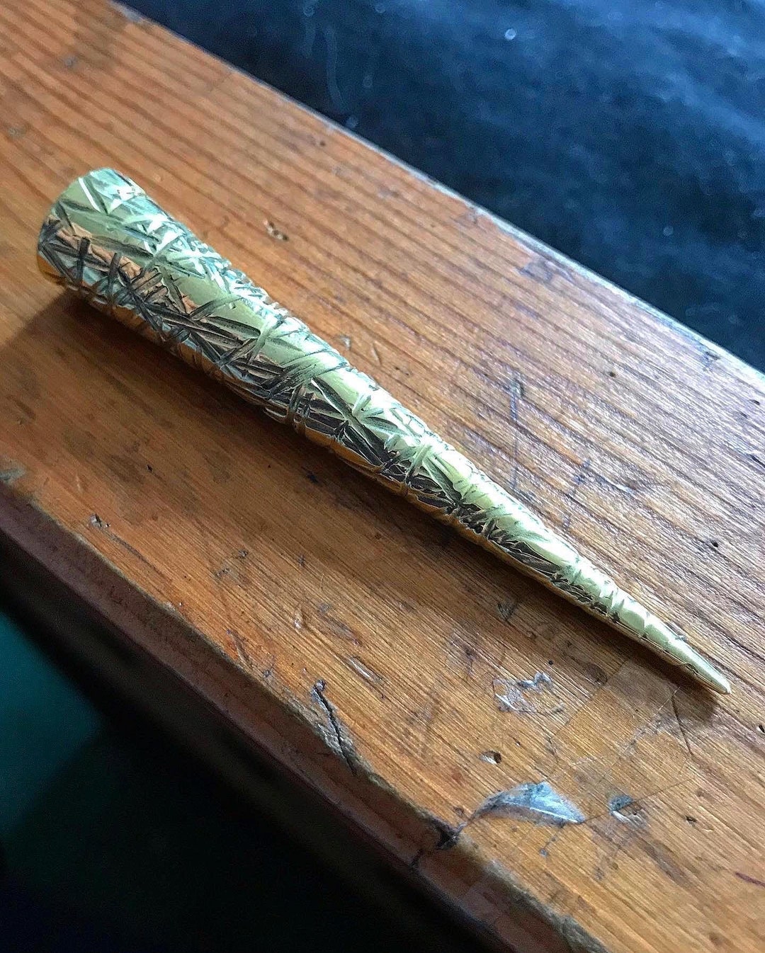 Crystal Texture Hair Spike! Brass or Bronze Crystal Textured Hair ...