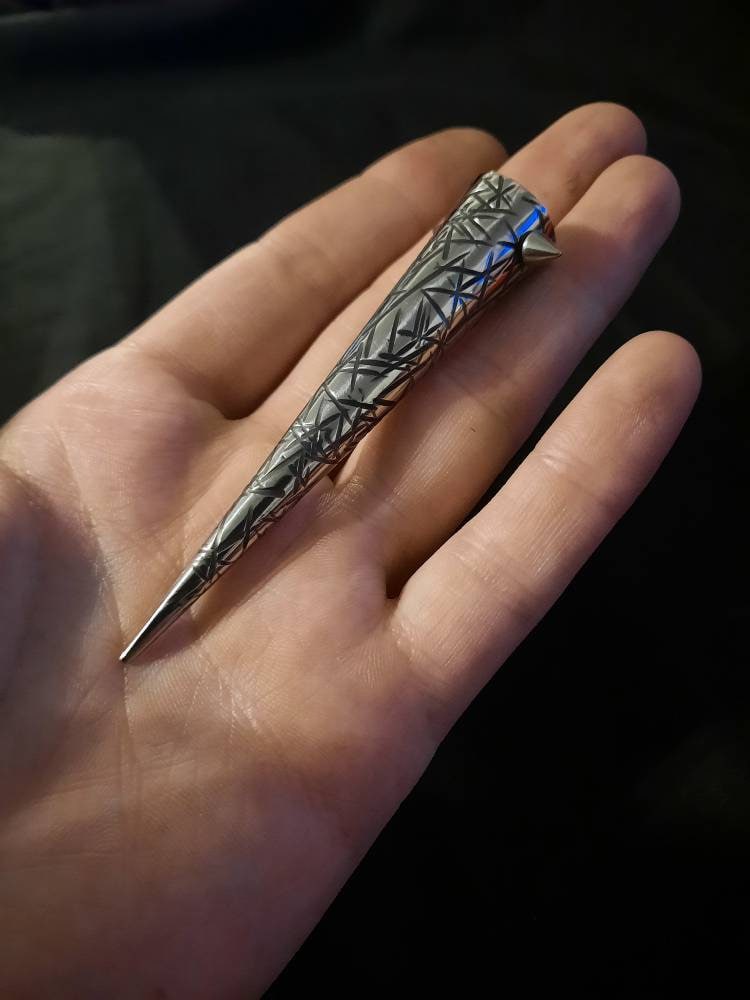 Wide Crystal Spikes Unique Hair Jewelry for Witches - Etsy UK