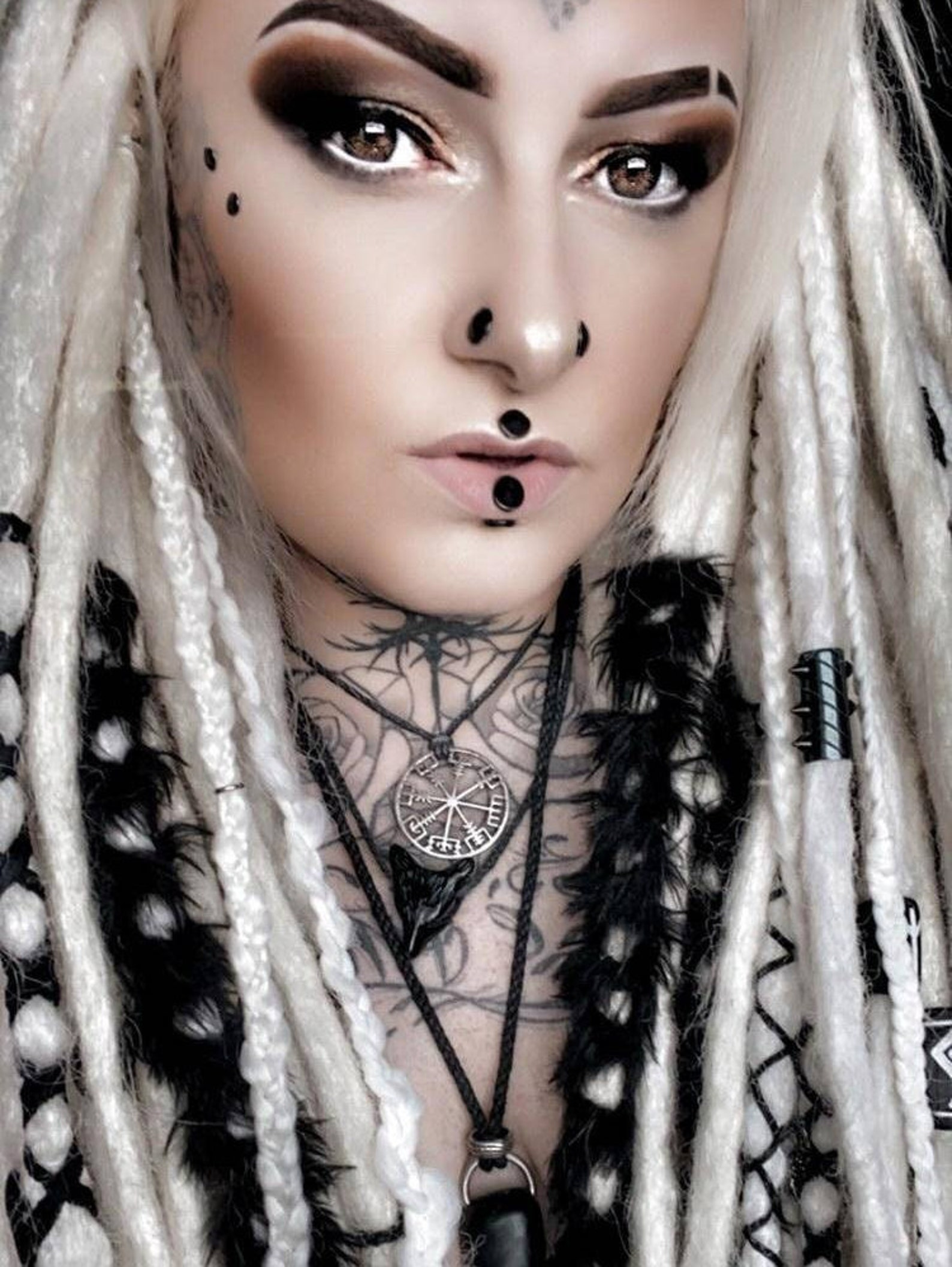 Dagger-dagger-dagger Hair Cuff Single Cuff Fantasy Hair - Etsy UK