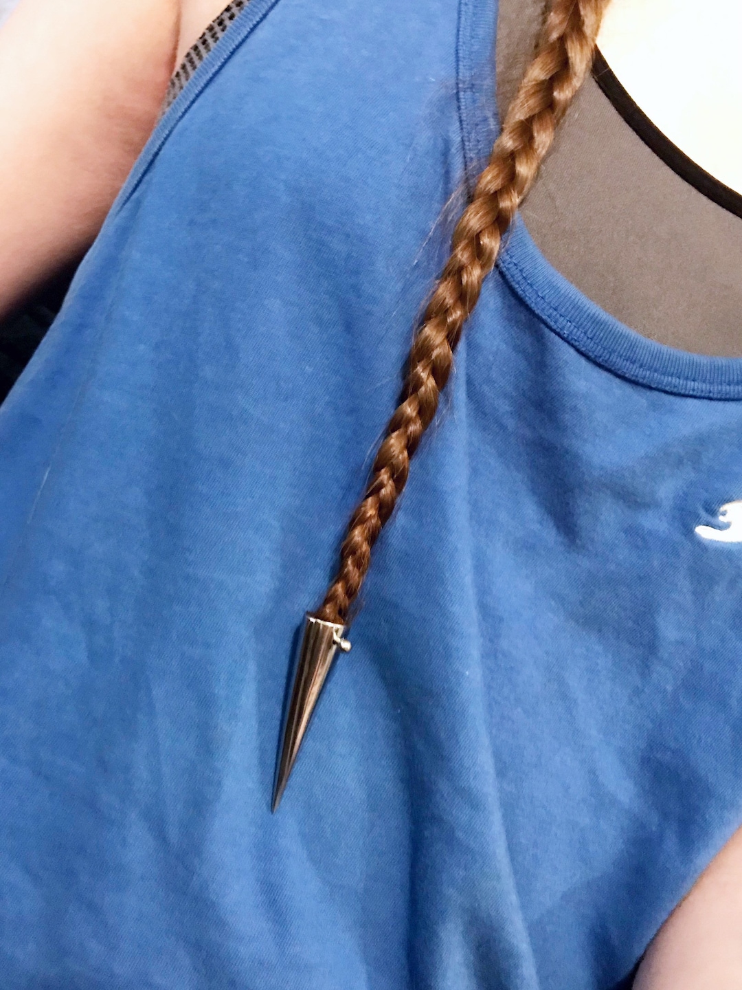 Steel Hair Spike: Braid/dreadlock Jewellery, Goth Viking Accessory - Etsy