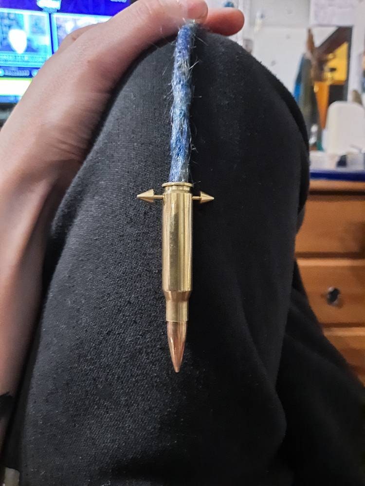 Bullet Spikes Inert Bullet Dread Beads | Etsy