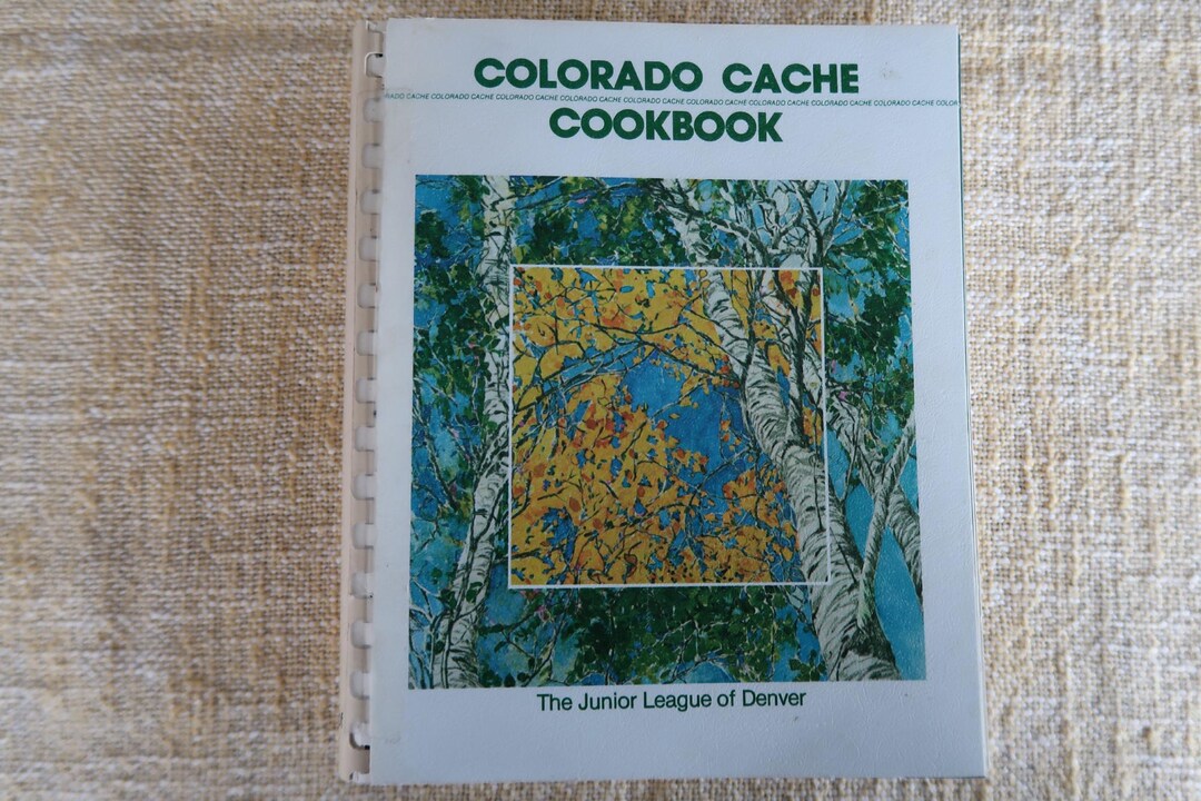 Vintage 1978 Colorado Cache Cookbook by Junior League of Denver - Etsy