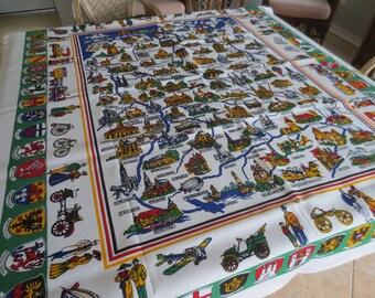 Germany Tablecloth - Etsy