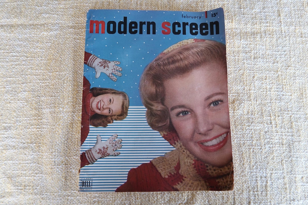 Vintage Modern Screen Magazine February 1947 No Label - Etsy