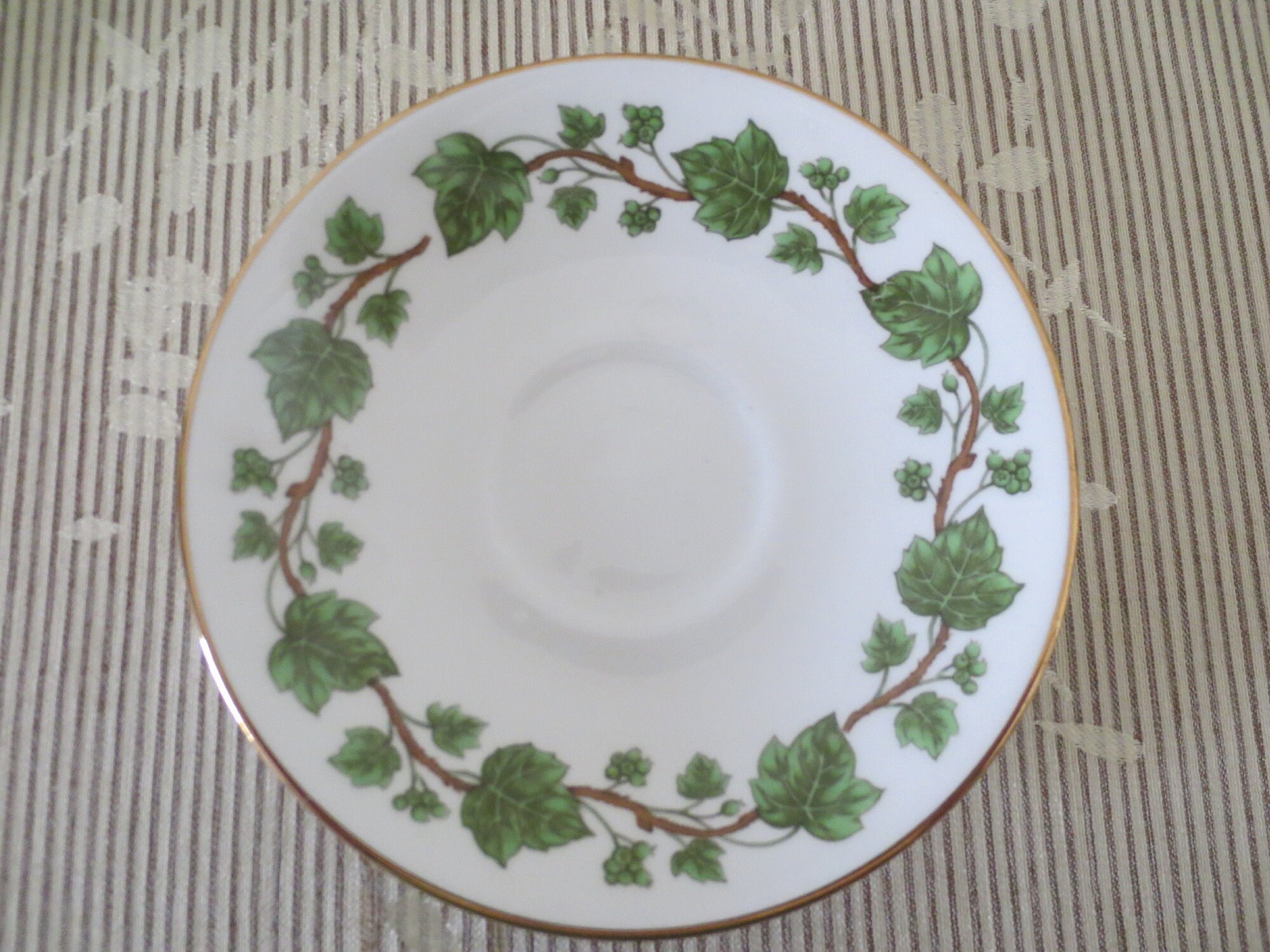 Vintage Royal Victoria Bone China Ivy Pattern Cup and Saucer | Etsy