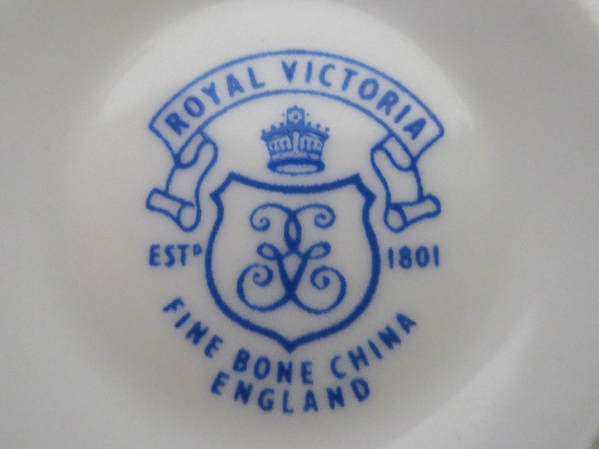 Vintage Royal Victoria Bone China Ivy Pattern Cup and Saucer | Etsy