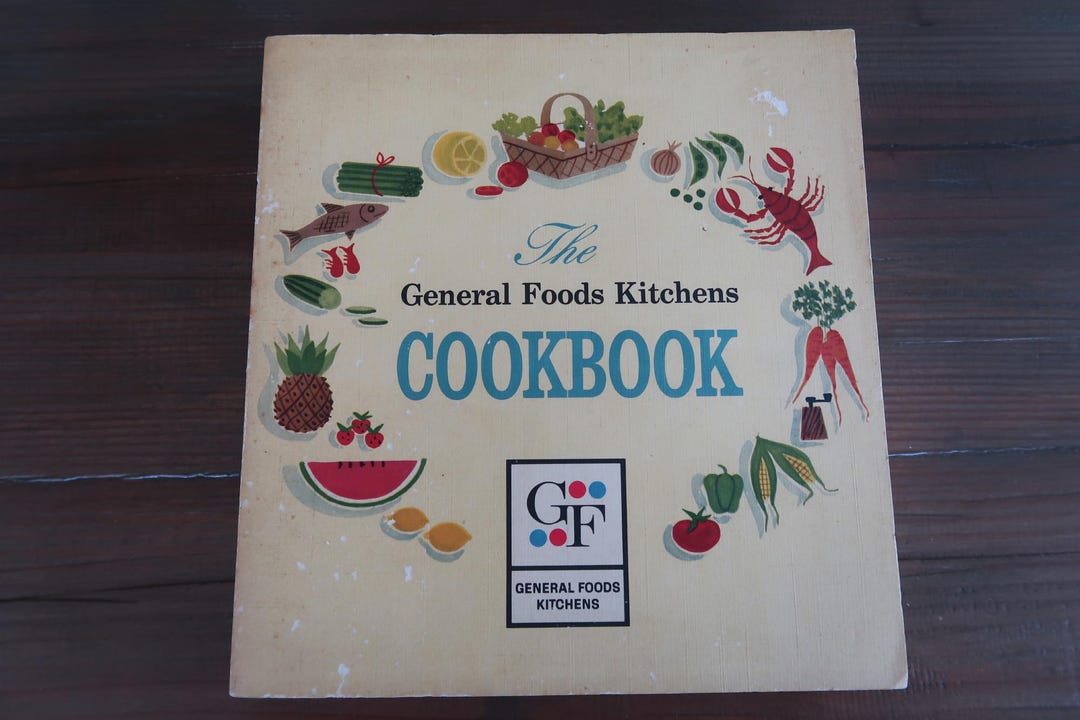 Vintage 1959 2nd Ed. the General Foods Kitchens Cookbook SC - Etsy