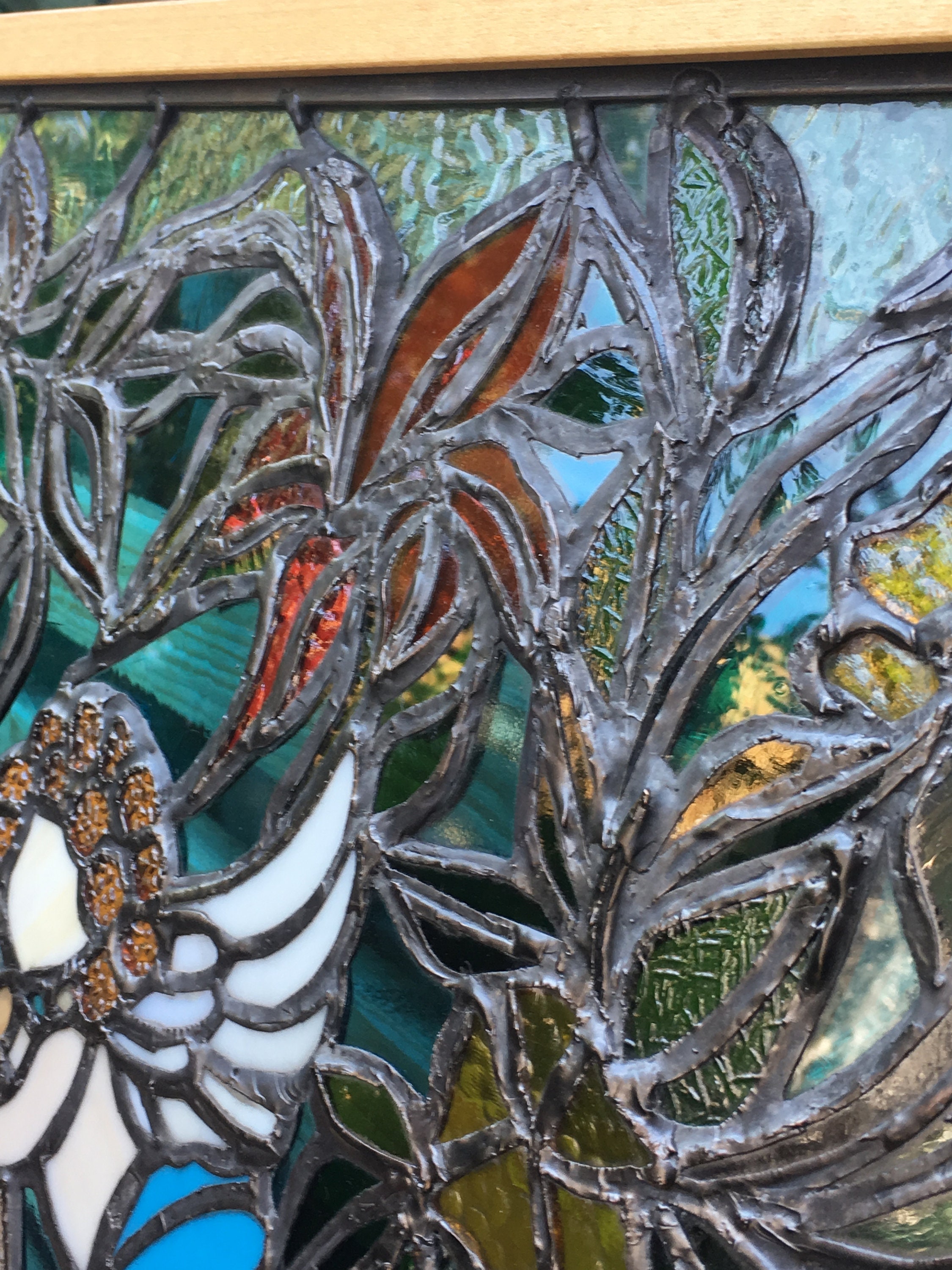 Beautiful Cupid/angel Stained Glass Panel/sun Catcher - Etsy UK