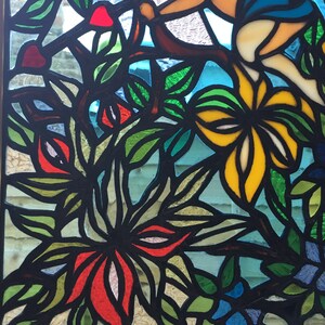 Beautiful Cupid/angel Stained Glass Panel/sun Catcher - Etsy UK