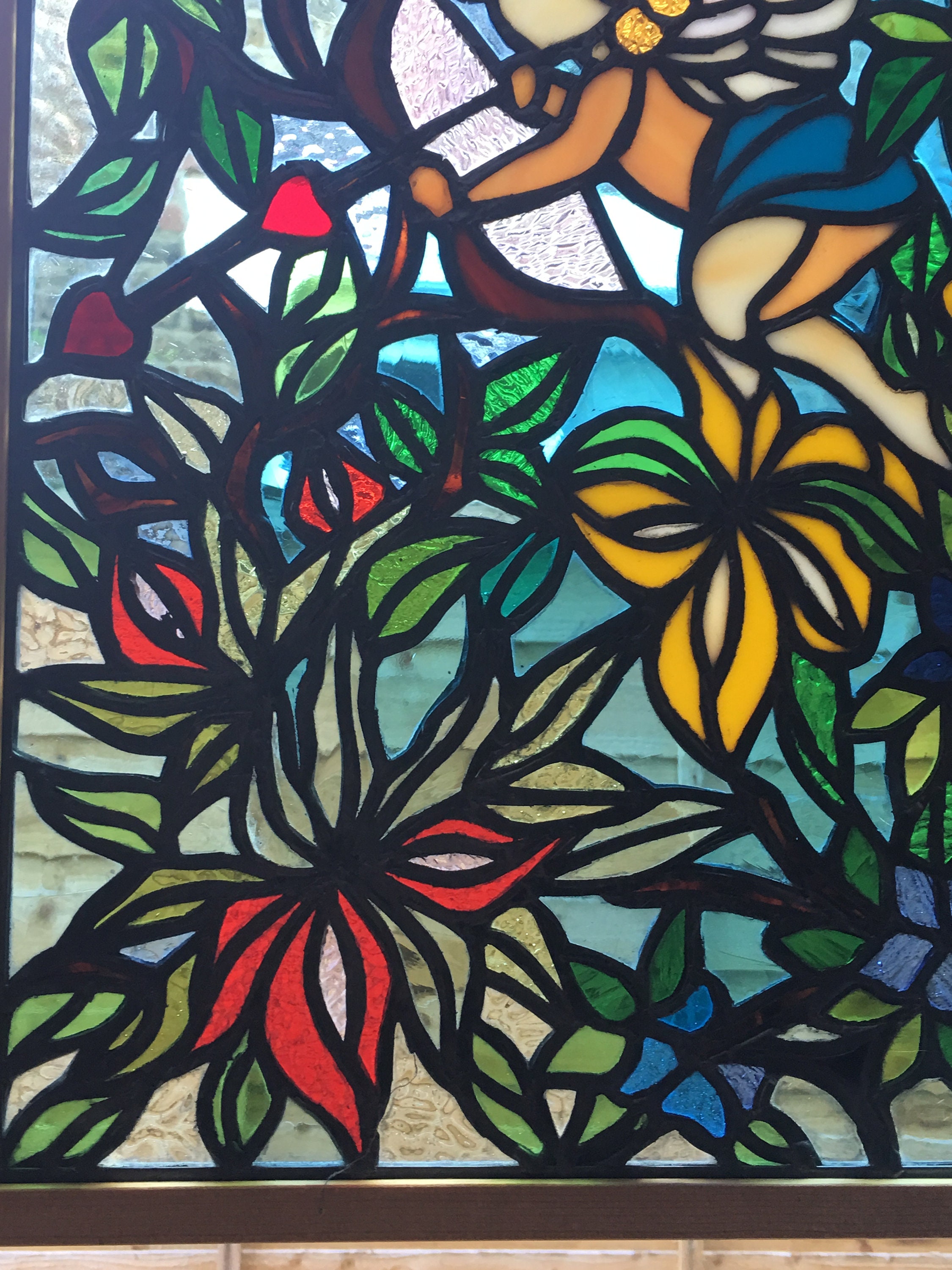 Beautiful Cupid/angel Stained Glass Panel/sun Catcher - Etsy UK