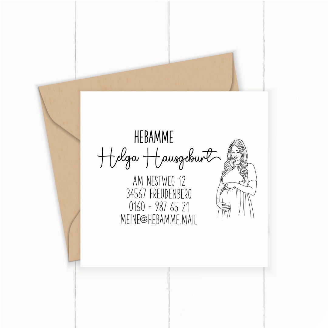 STEMPEL für Hebammen und Geburtshelfer Mama paßt - Etsy.de