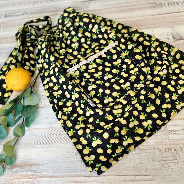 Lemon Apron - Etsy