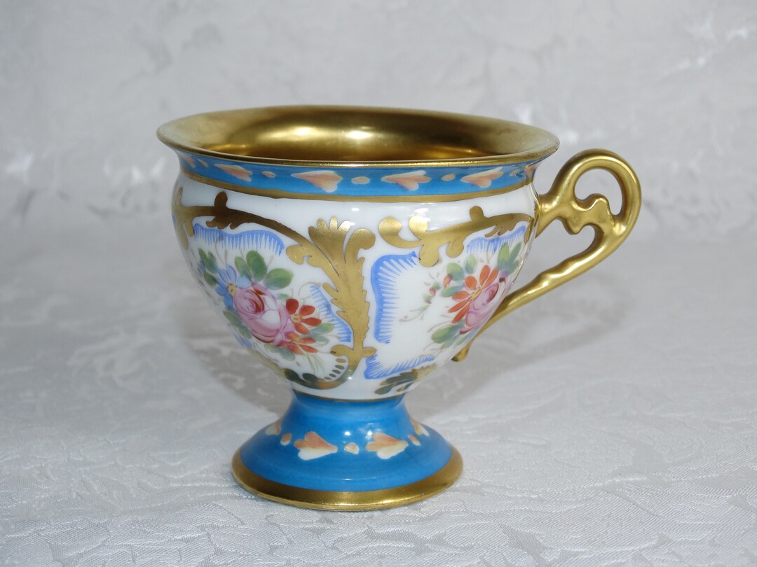 Collecting Cup Gold Cup Set Vintage Porcelain - Etsy
