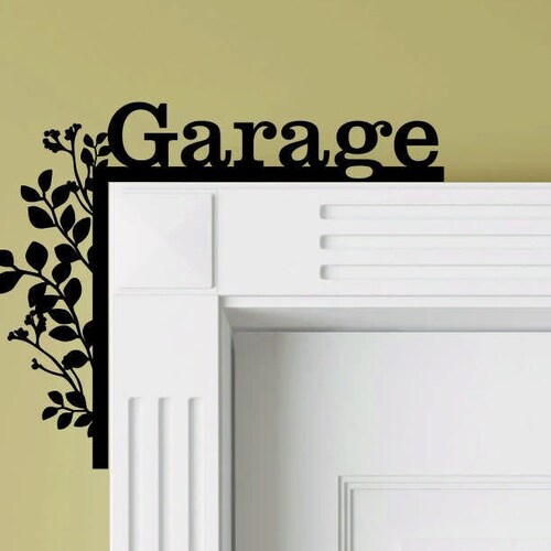 Garage Room Sign Home Decor Signs Laser Cut Door Topper - Etsy