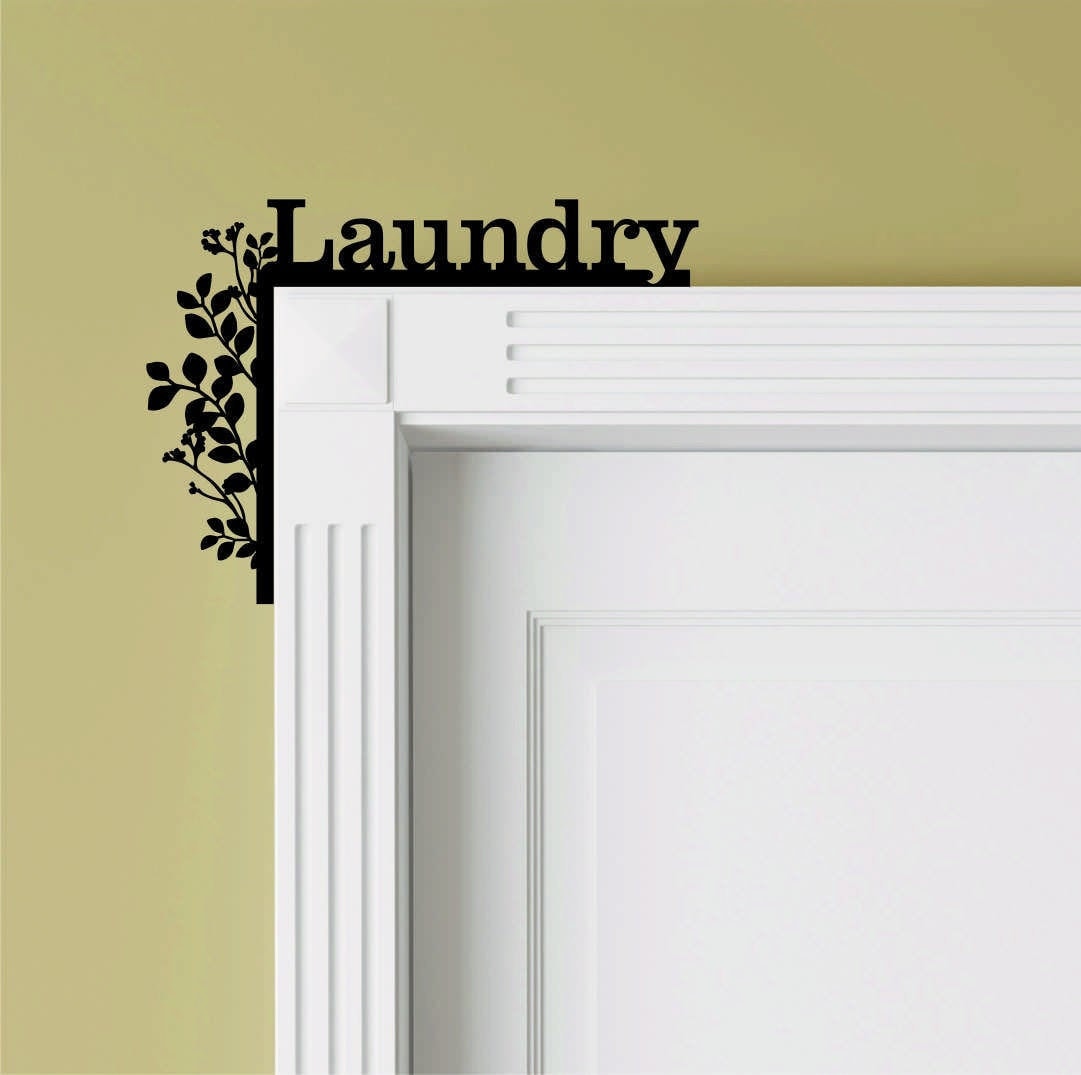 Laundry Room Sign Home Decor Signs Laser Cut Door Topper - Etsy