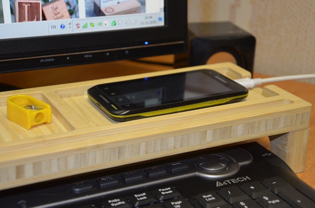 Keyboard Stand Desk Tray Wooden Desk Traydesk Organizer - Etsy
