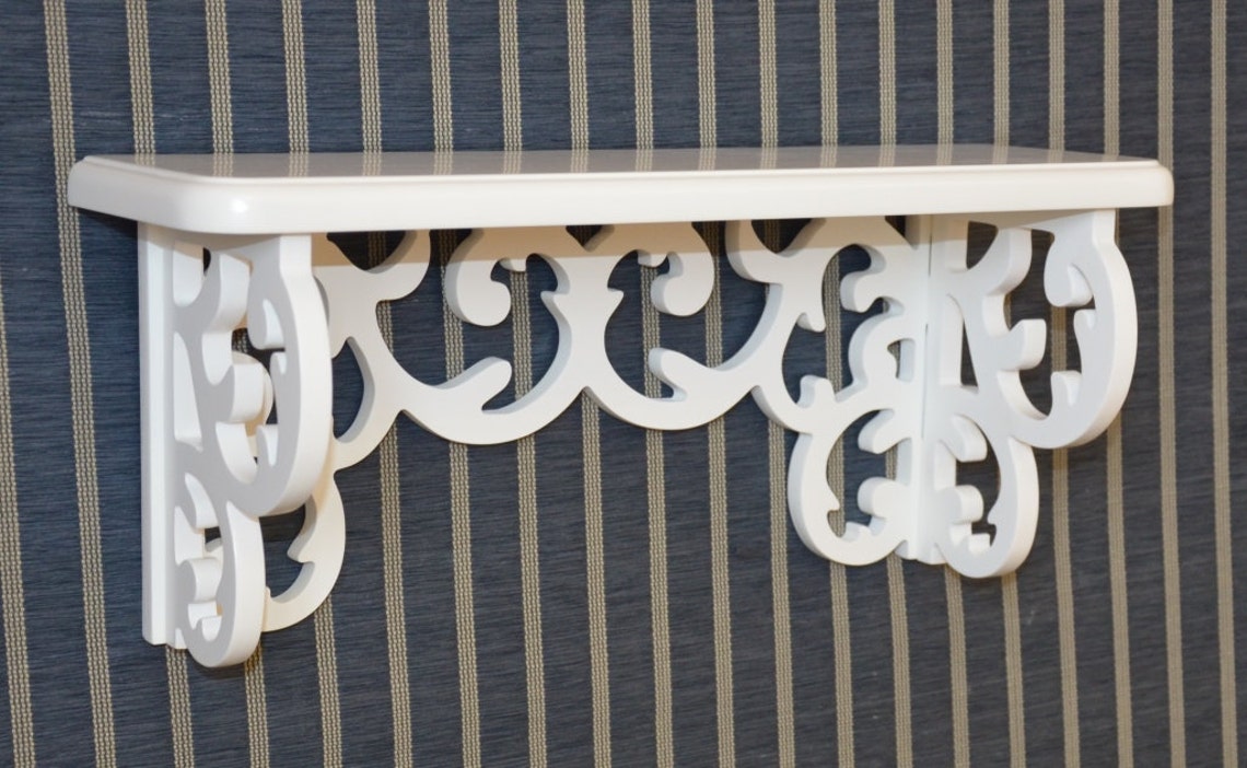 White Shelf Home Shelf Provans Small White Shelf Wall - Etsy