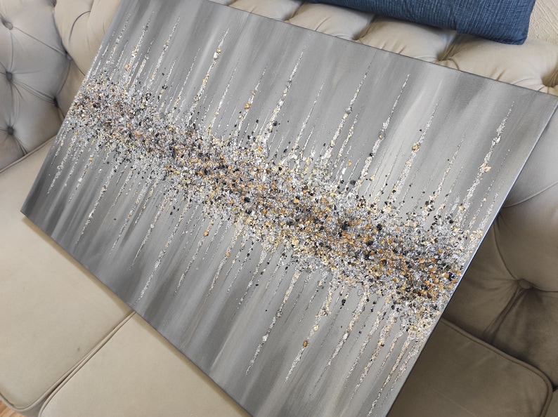 Glitter Glass Painting, Glitter Painting, Glitter Art, Silver Glitter ...