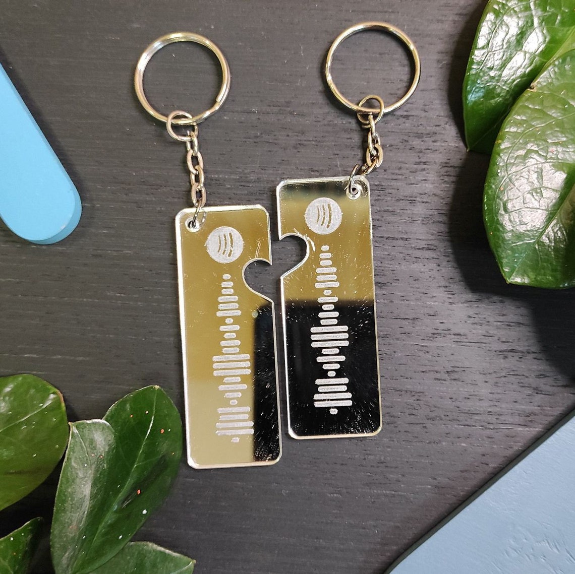 2 Personalized Spotify Code Keychain Gold Acrylic Song | Etsy 2 Personalized Spotify Code Keychain Gold Acrylic Song | Etsy