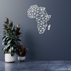 Geometric Africa Art, Wooden Laser Cut, Wall Art, Art Panel, Africa Art ...