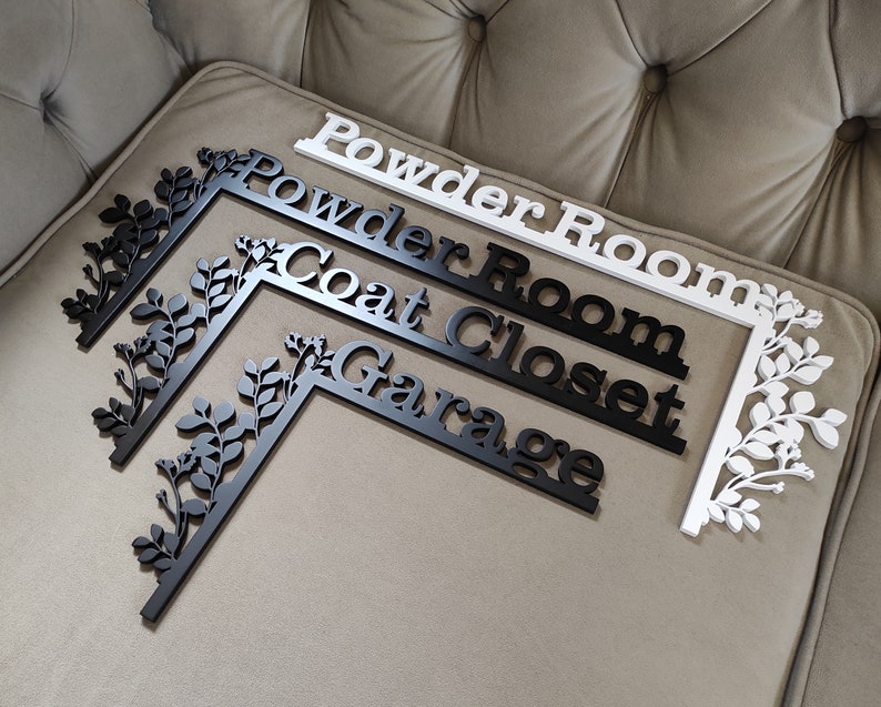 Garage Room Sign Home Decor Signs Laser Cut Door Topper - Etsy