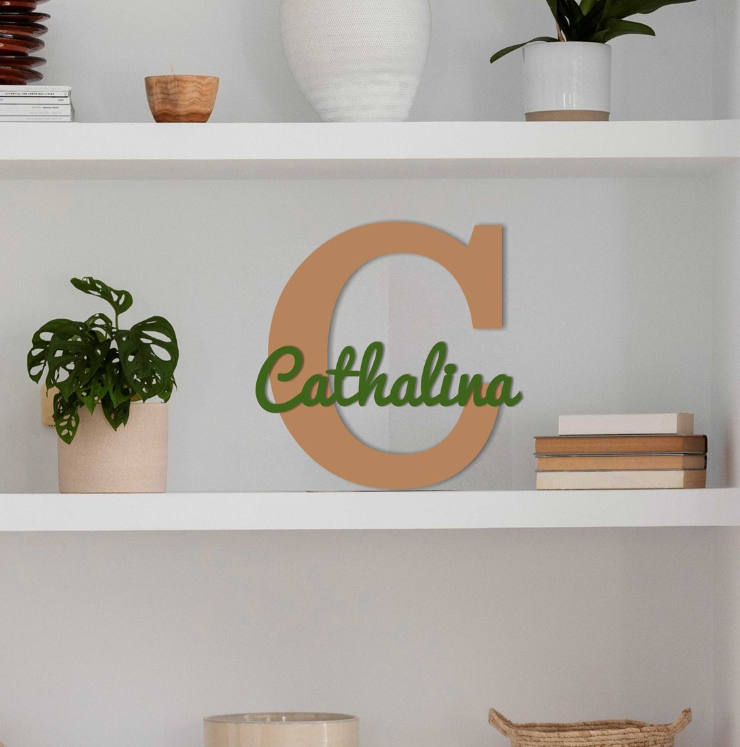 Nursery Decor, Nursery Name Sign, Baby Name Sign, Kids Room Decor, Wall ...