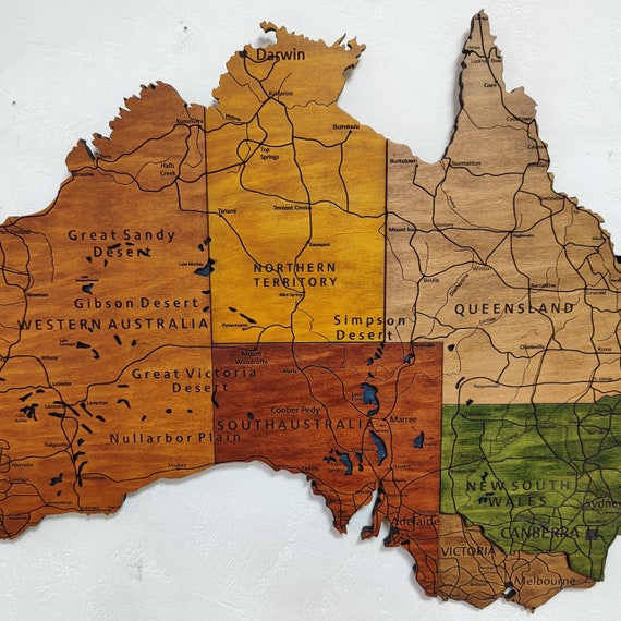 Great Sandy Desert World Map