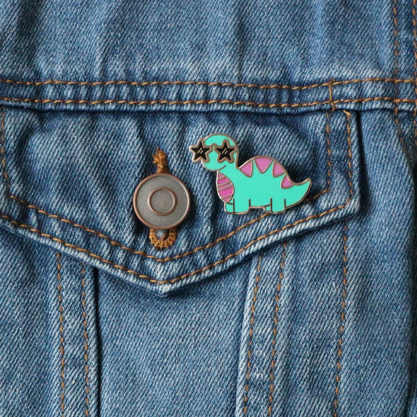 Dinosaur Pin / Dinosaur Enamel Pin / Dinosaur Badge / Dinosaur - Etsy ...
