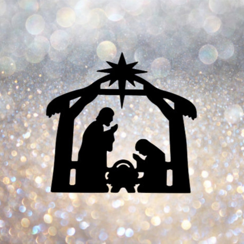 Vinyl Nativity - Etsy