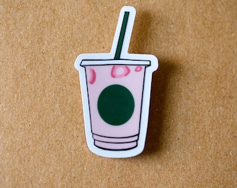 Starbucks Pink Drink Sticker - Etsy