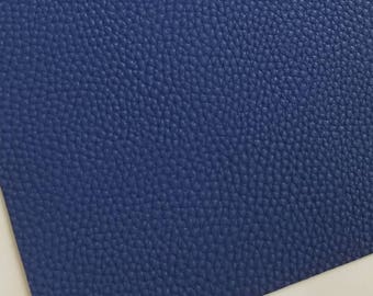 Blue Faux Leather | Etsy