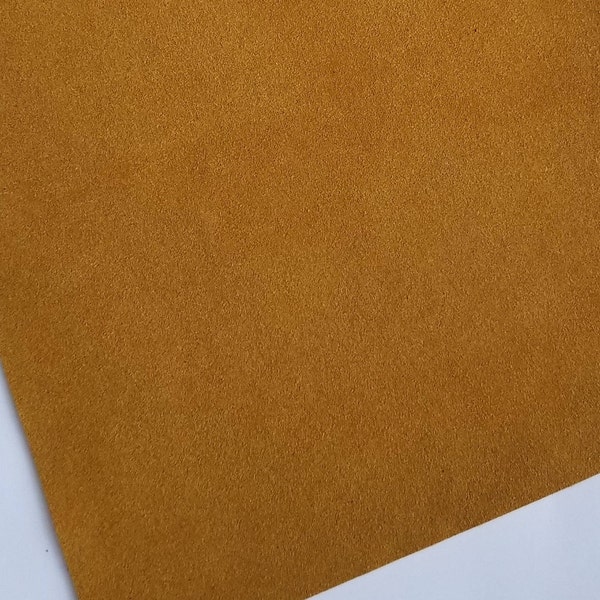 Yellow Faux Suede Fabric - Etsy
