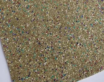 Gold Glitter Sheet | Etsy
