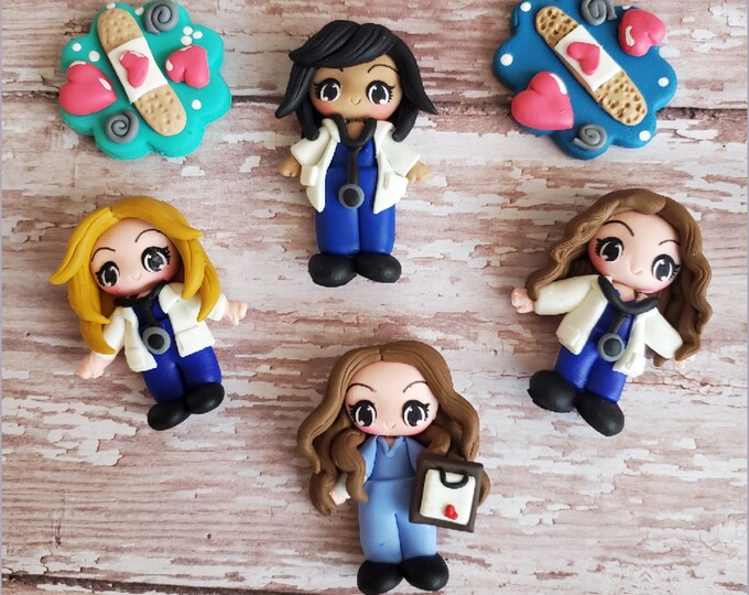 CLAYS: DOCTORS Clays, Clay Doll, Clay Dolls, Bow Centerpieces, Clay ...