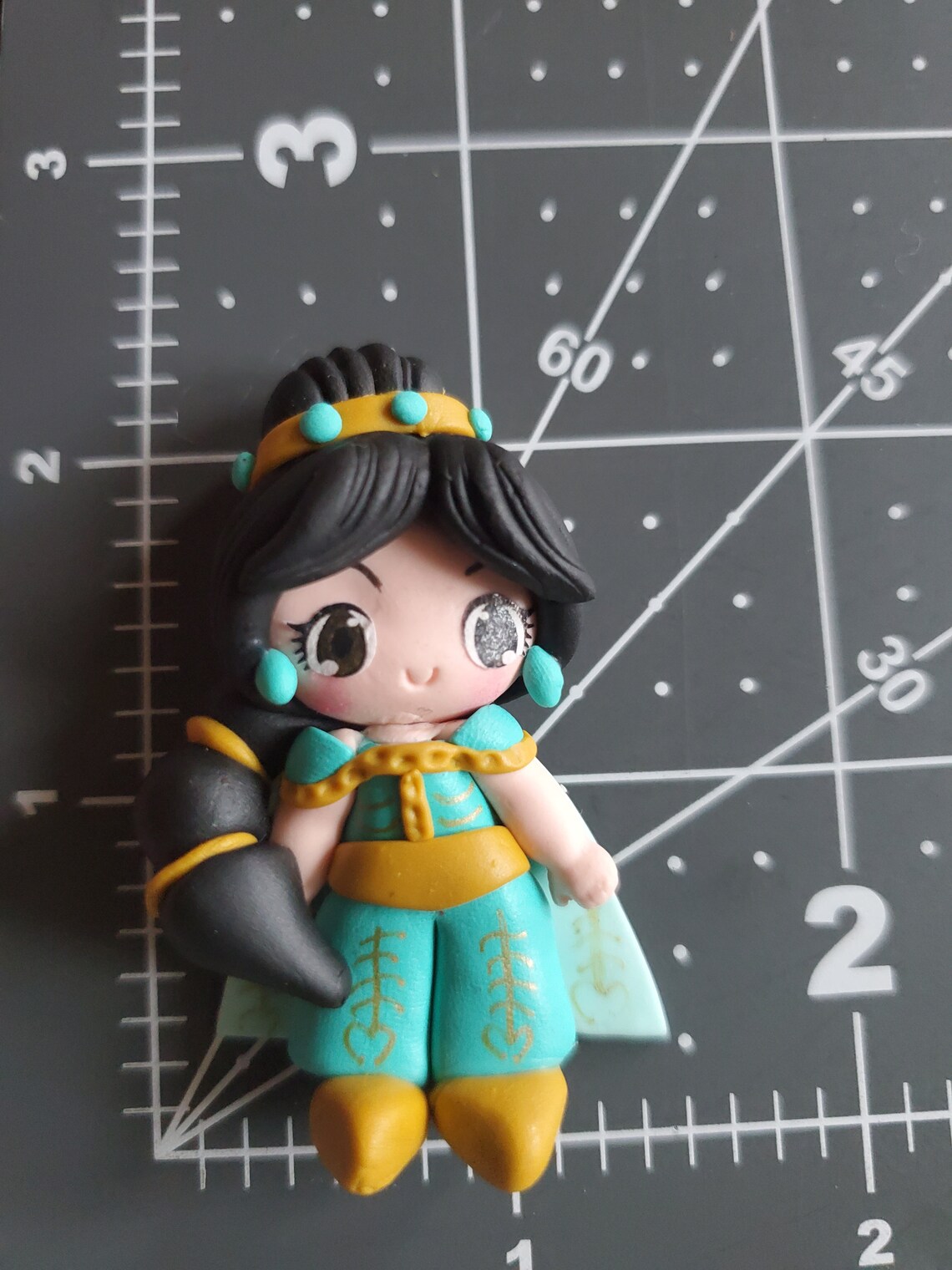 CLAYS: PRINCESS Set 002 Clay Doll Clay Dolls Bow - Etsy