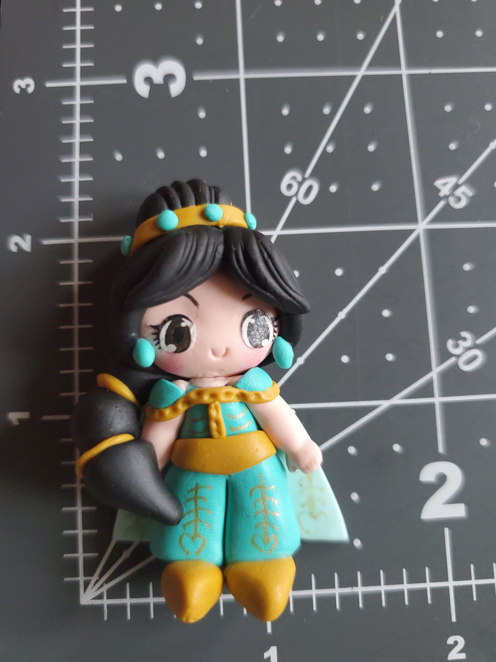 CLAYS: PRINCESS Set 002 Clay Doll Clay Dolls Bow - Etsy