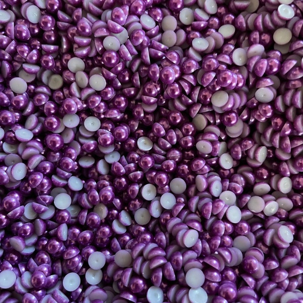 Flat Back Pearls - Etsy