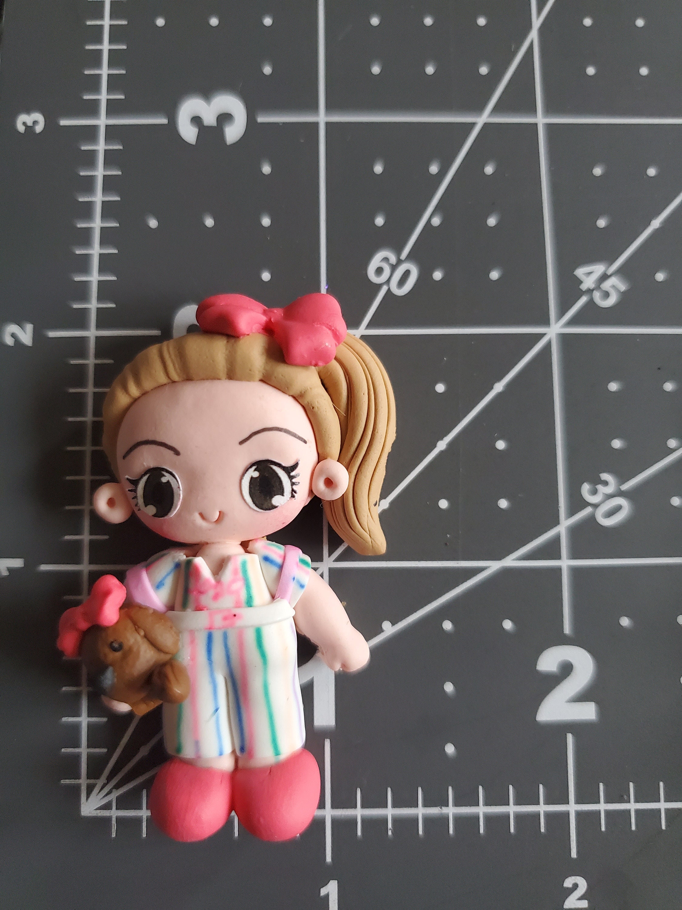 CLAYS: SINGER DANCER Clays Clay Doll Clay Dolls Bow - Etsy