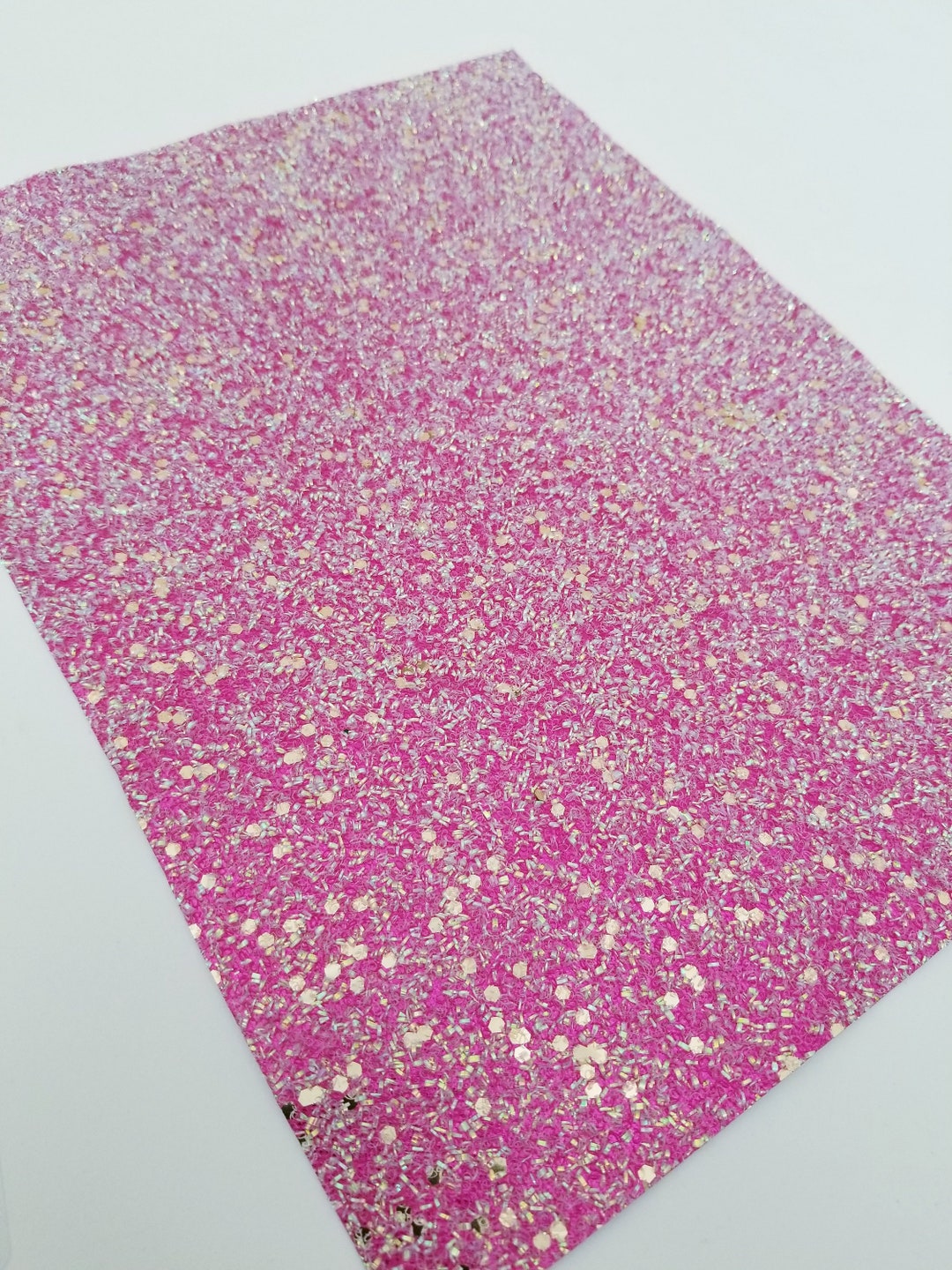 TINSEL GLITTER: Hot PINK Tinsel Material,8x11 Glitter Sheet, Glitter ...