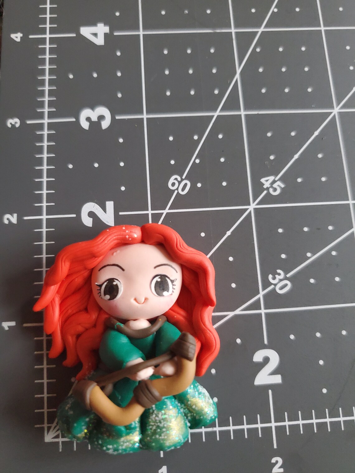 CLAYS: PRINCESS Set 002 Clay Doll Clay Dolls Bow - Etsy