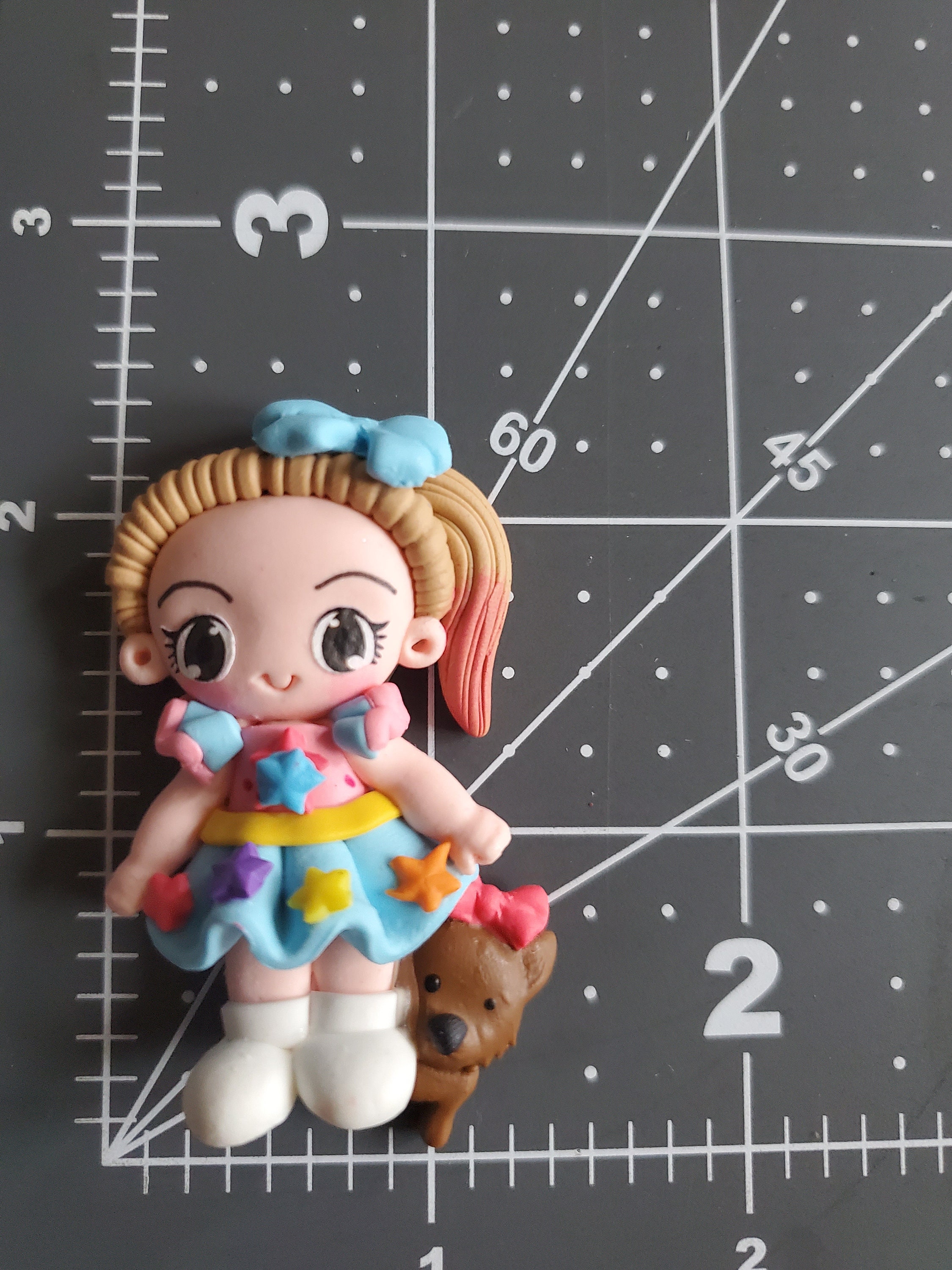 CLAYS: SINGER DANCER Clays Clay Doll Clay Dolls Bow - Etsy