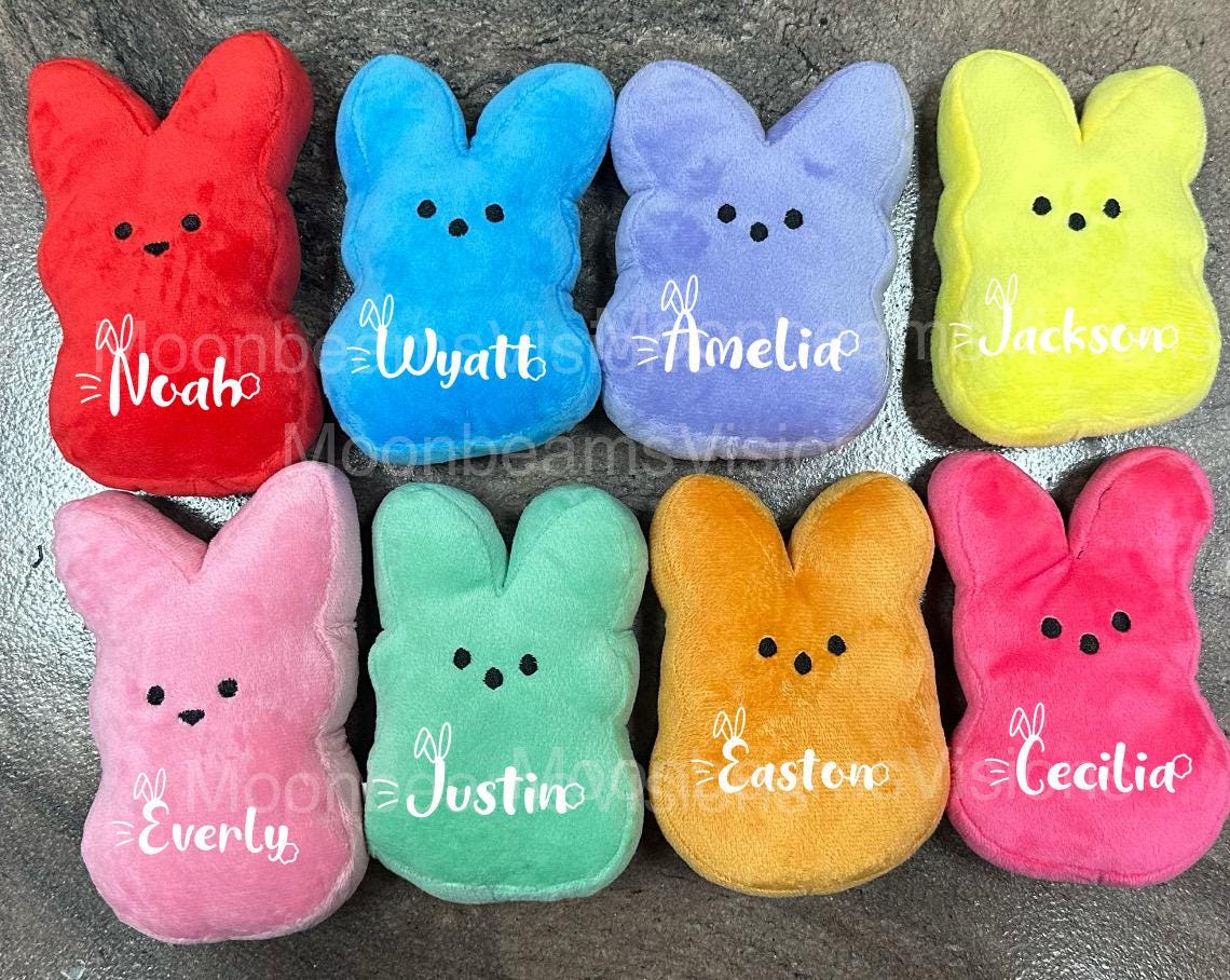 Peeps Plush, Peep Personalized, Easter Gifts for Kids, Easter Peeps ...
