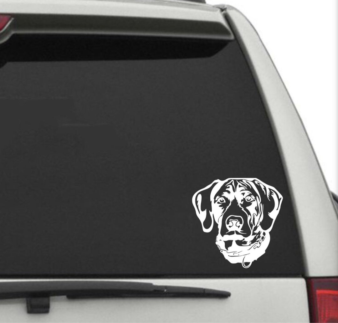 Labrador Retriever Decal, Labrador Retriever Laptop Decal, Labrador ...