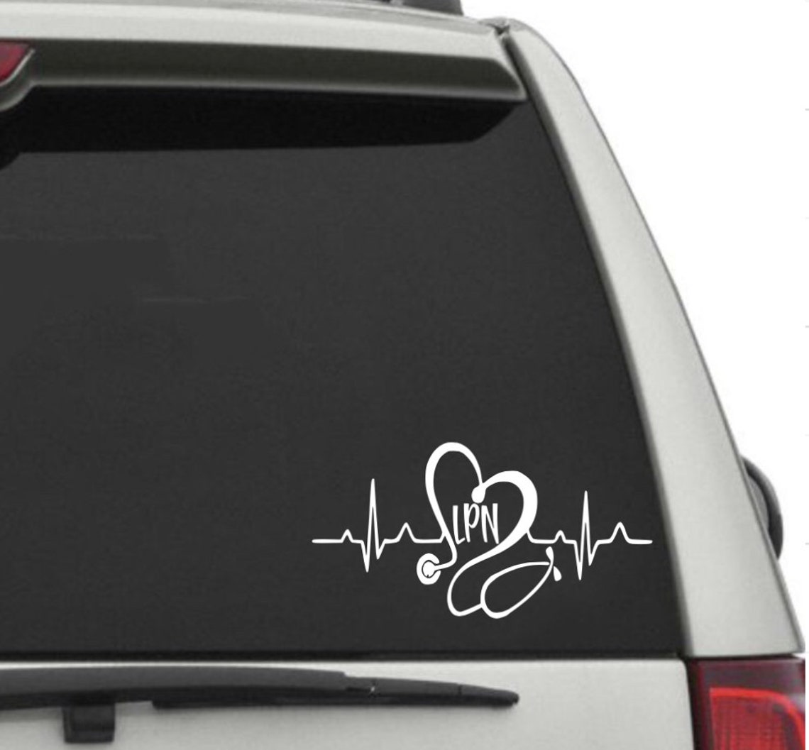LPN Decal LPN Car Decal LPN Laptop Decal Lpn Window - Etsy