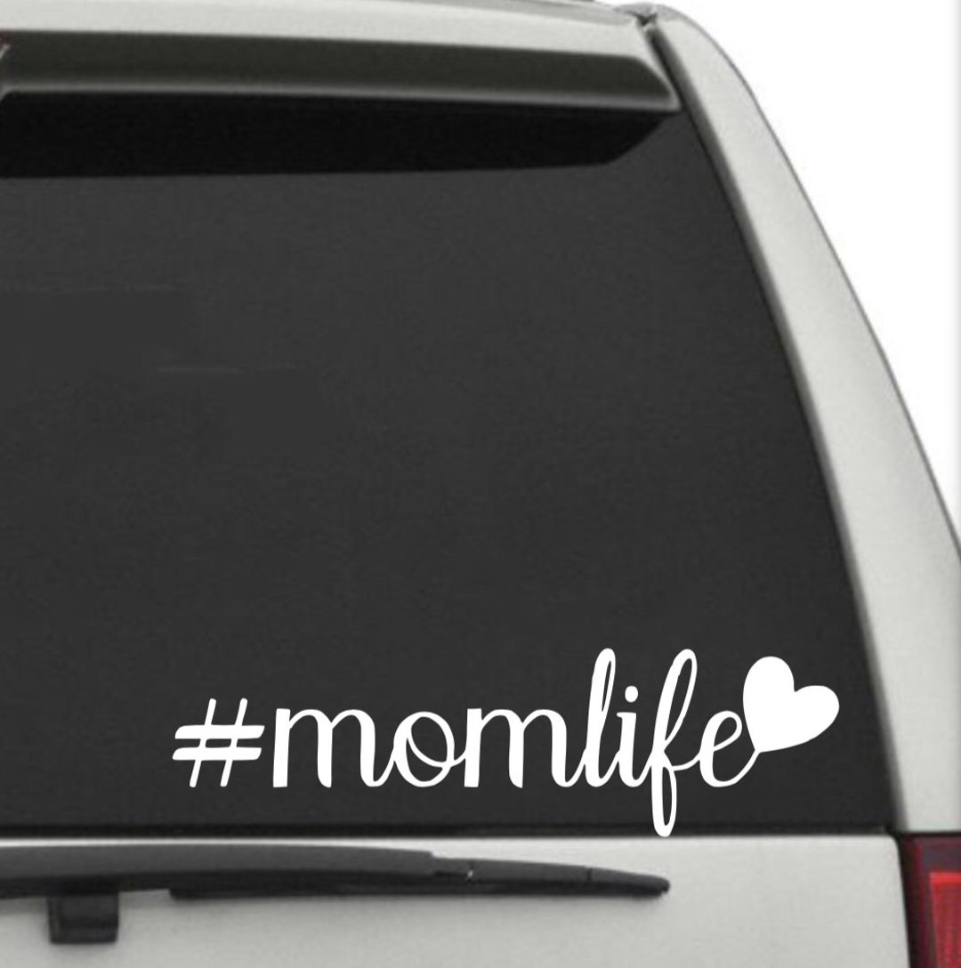 Mom Life Decal, Mom Life Window Decal, Mom Life Car Decal, Mom Life ...