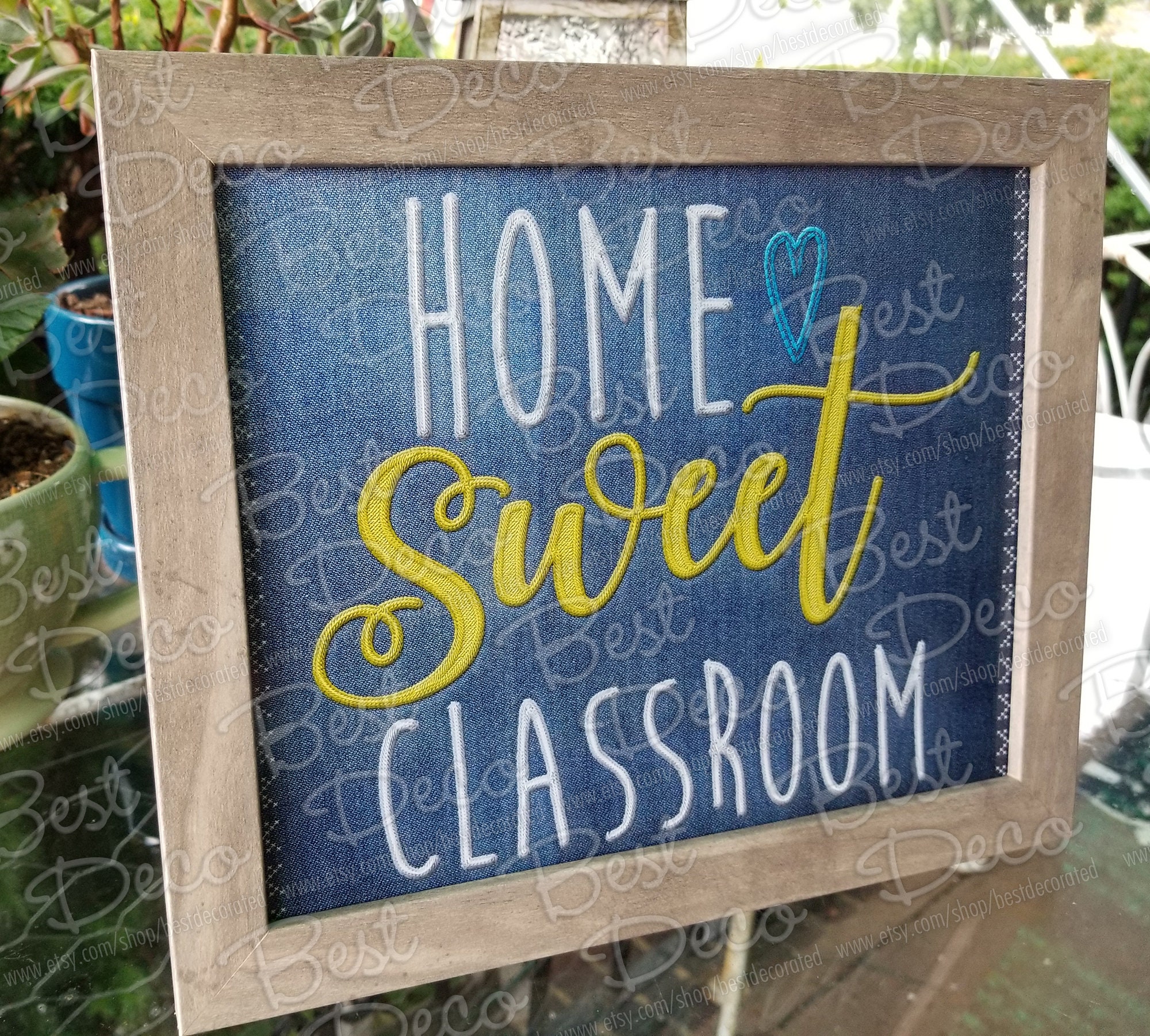 Home Sweet Classroom Digital File, Printable File and Cricuit ...